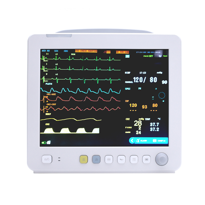 China Yonker 7inch display 3 channel ECG Machine with touch screen ...